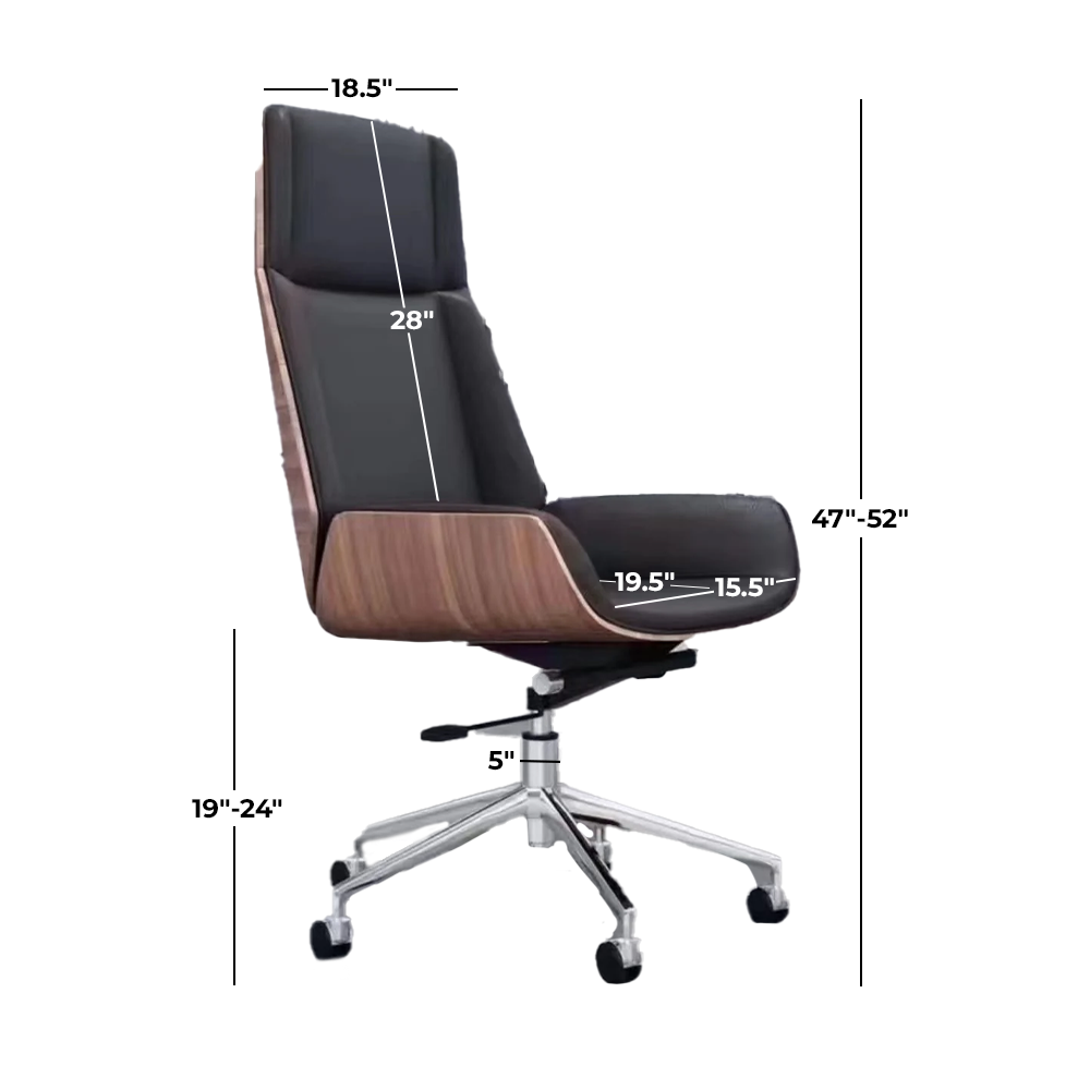 Hobo Executive Office Chair - Ergonomic High Back Desk Chair | Meeshan Home