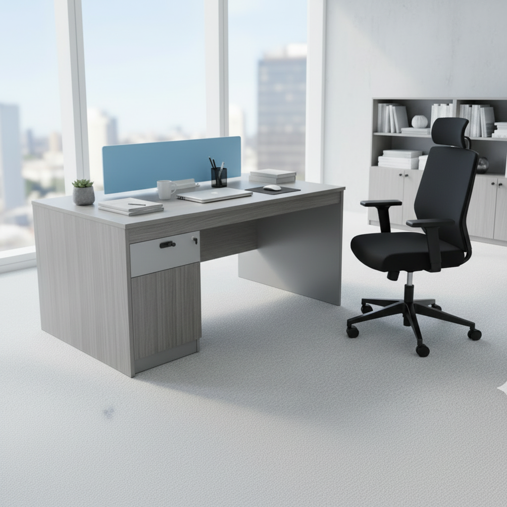 Asethe 2-Person Workstation 4x4 ft | Shared Office Desk | Meeshan ...