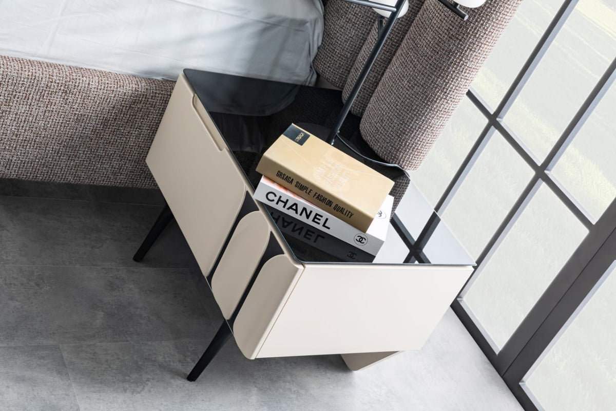ZEUGMA BEDSIDE TABLE – Meeshan Home